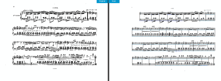 ScanScore: A Music Scanner And Sheet Music Reader